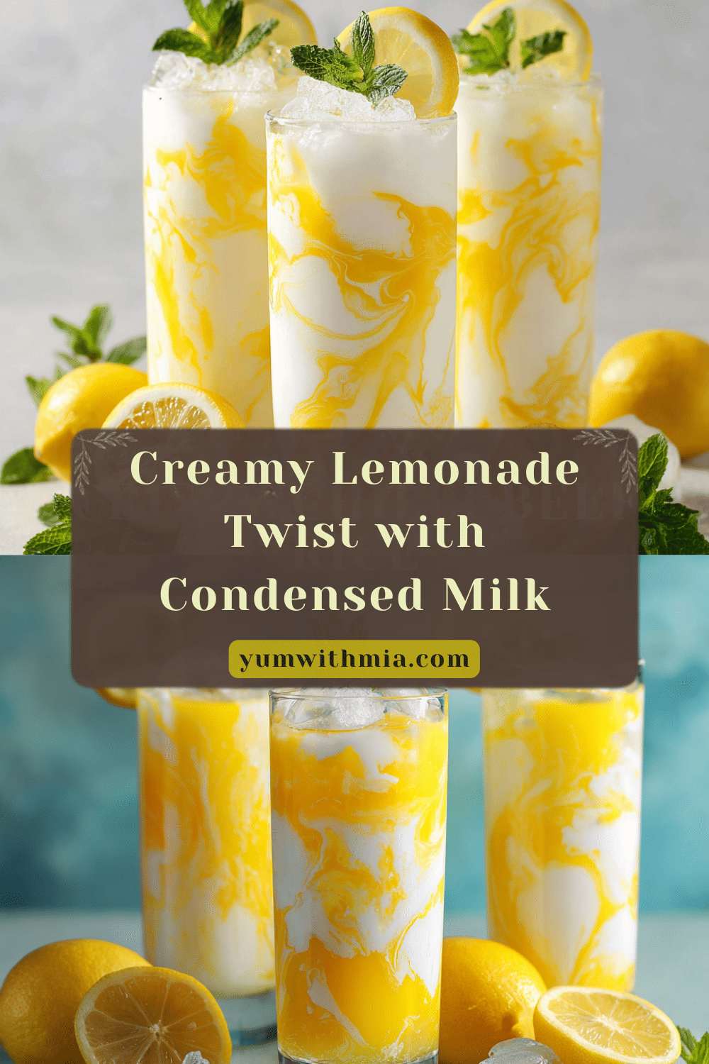 Condensed Milk Lemonade Recipe Creamy Citrus Refreshing Drink