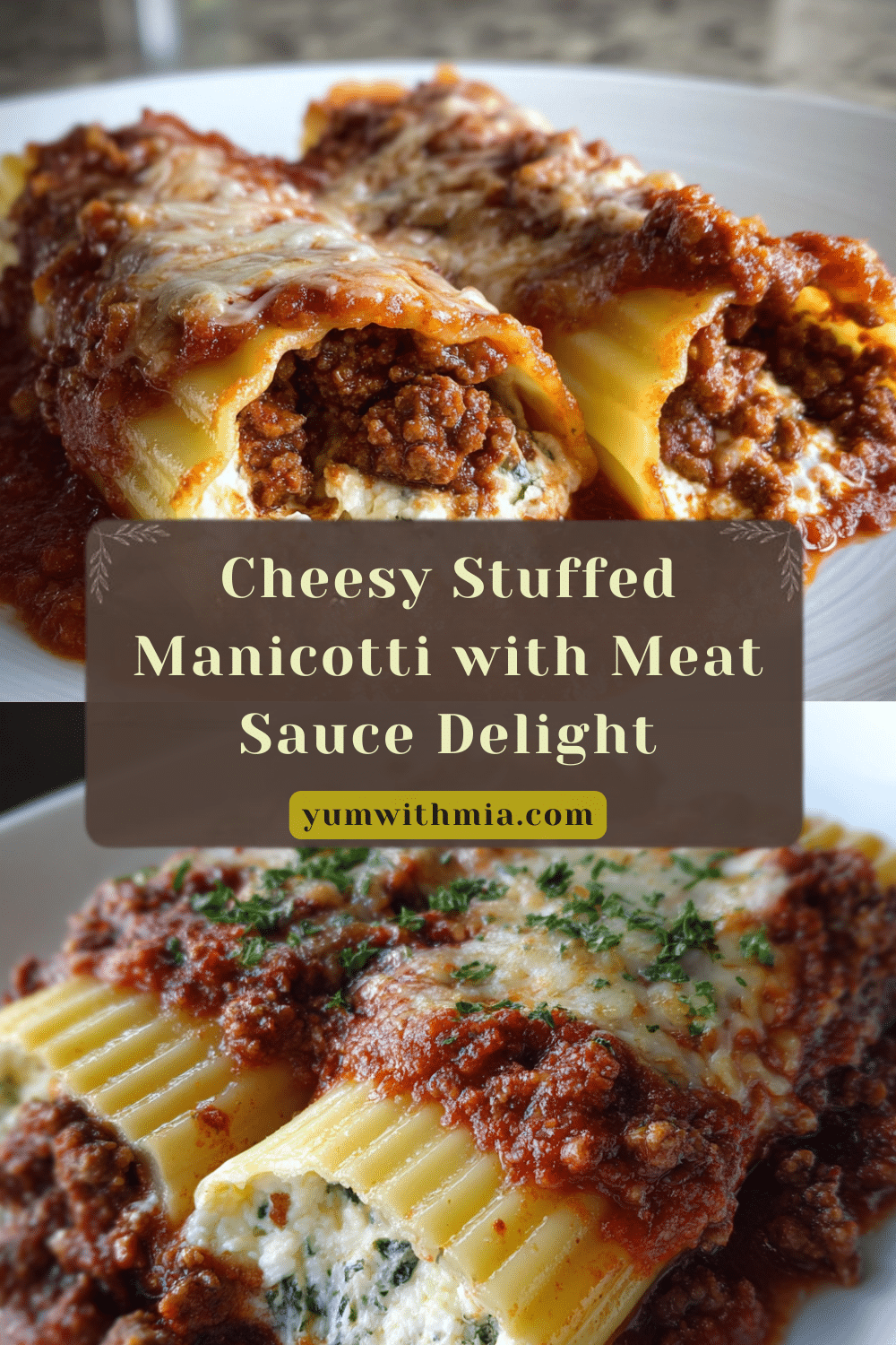 Irresistible 12-Stuffed Manicotti Meat Sauce Perfection Recipe | Pasta ...