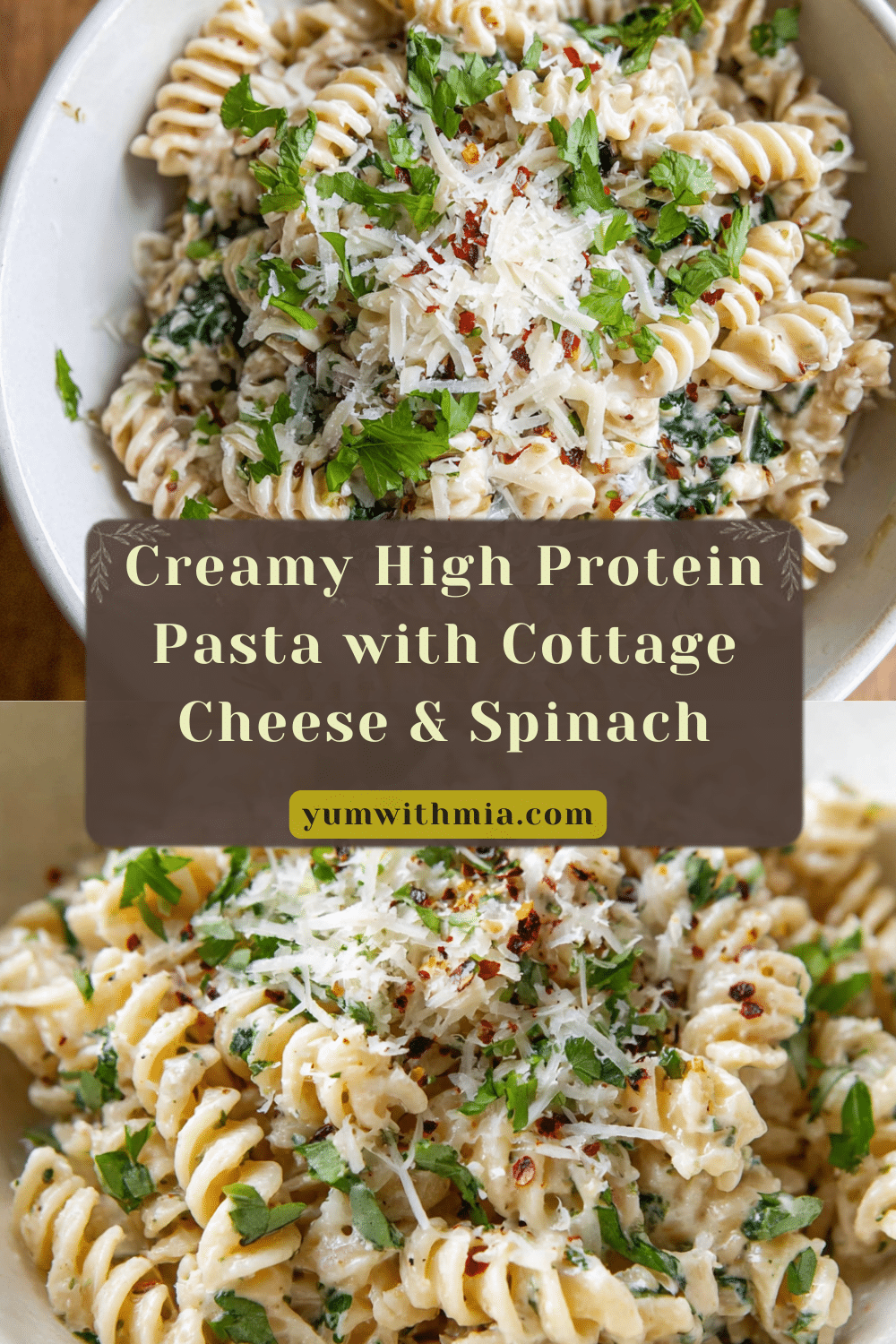 High Protein Pasta Cottage Cheese Pasta – Creamy & Nutritious Meal