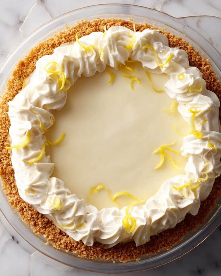 Limoncello Cream Pie – Refreshing Lemon Dessert with White Chocolate
