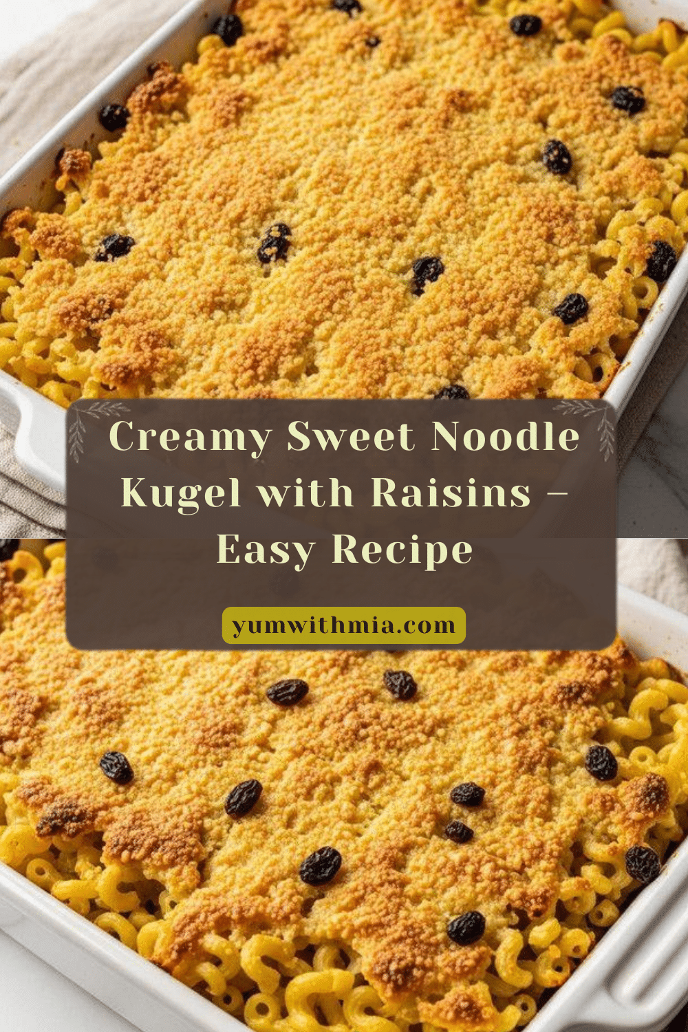 Sweet Noodle Kugel: Classic Jewish Noodle Casserole Recipe