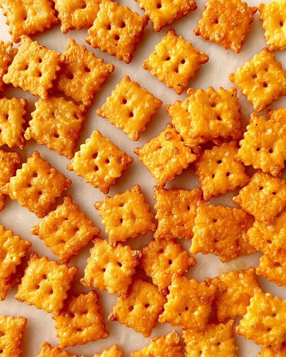 Homemade Cheddar Cheese Crackers: Crispy, Cheesy Snack