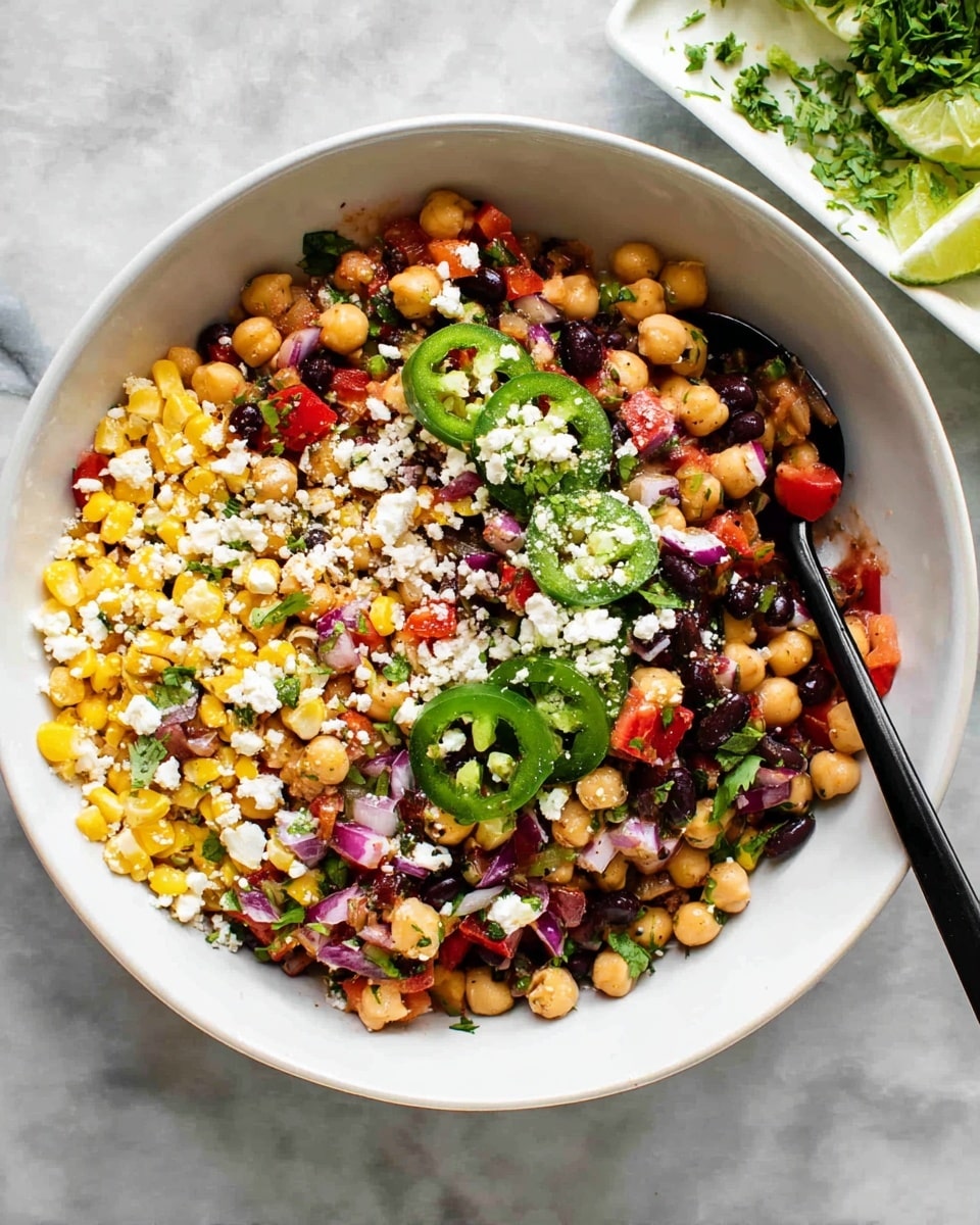 Black Bean and Corn Salad with Sweet and Spicy Dressing